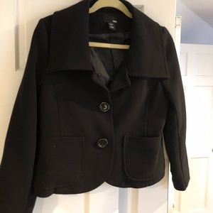 H&M | Jackets & Coats | Hm Black Blazer | Poshmark